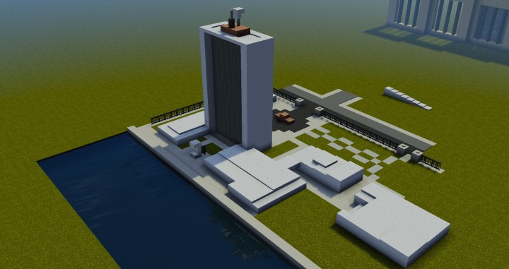 United Nations HQ New York City | Realistic Build Series Minecraft Map