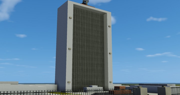 United Nations HQ New York City | Realistic Build Series Minecraft Map