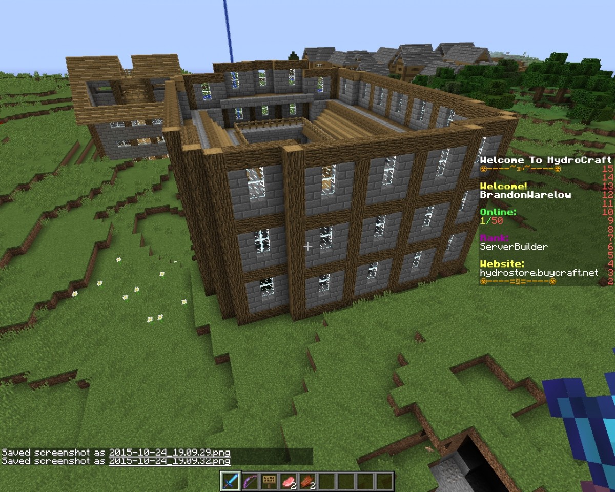 My Theater on HydroCraft Minecraft Map