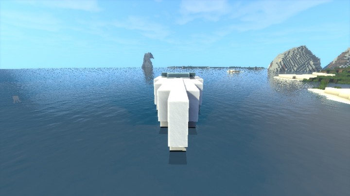 Modern SpeedBoat (TEXTURE PACK: FLOWS HD) Minecraft Map