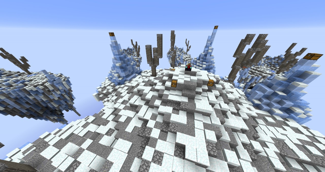 SkyWars Map! - The Frozen War (10 diamonds for download!) Minecraft Map