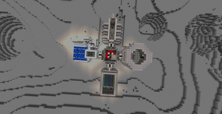Moon Base Delta(Galacticraft) Minecraft Map