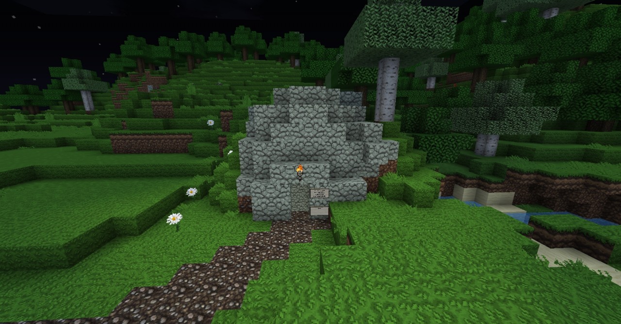 The Piece of Wood: Minecraft adventure map Minecraft Map