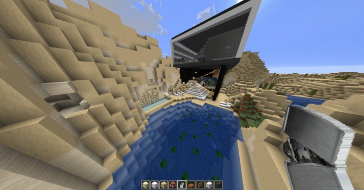arid house Minecraft Map