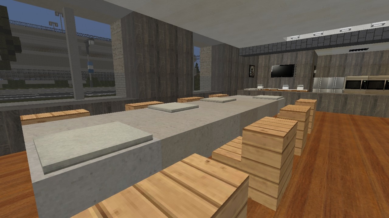 Golden Corral Interior | ECS Minecraft Map