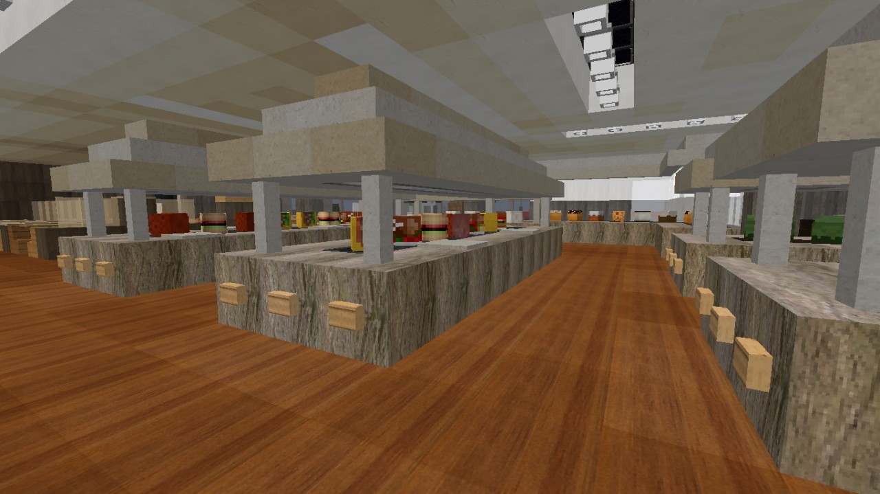 Golden Corral Interior | ECS Minecraft Map
