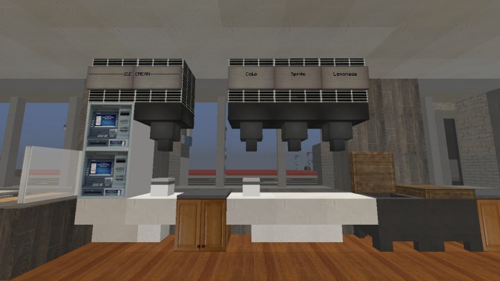 Golden Corral Interior | ECS Minecraft Map