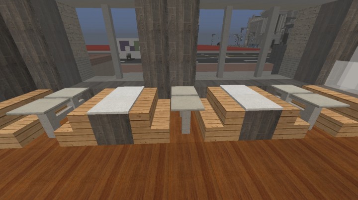 Golden Corral Interior | ECS Minecraft Map