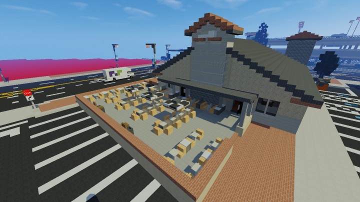 Golden Corral Interior | ECS Minecraft Map