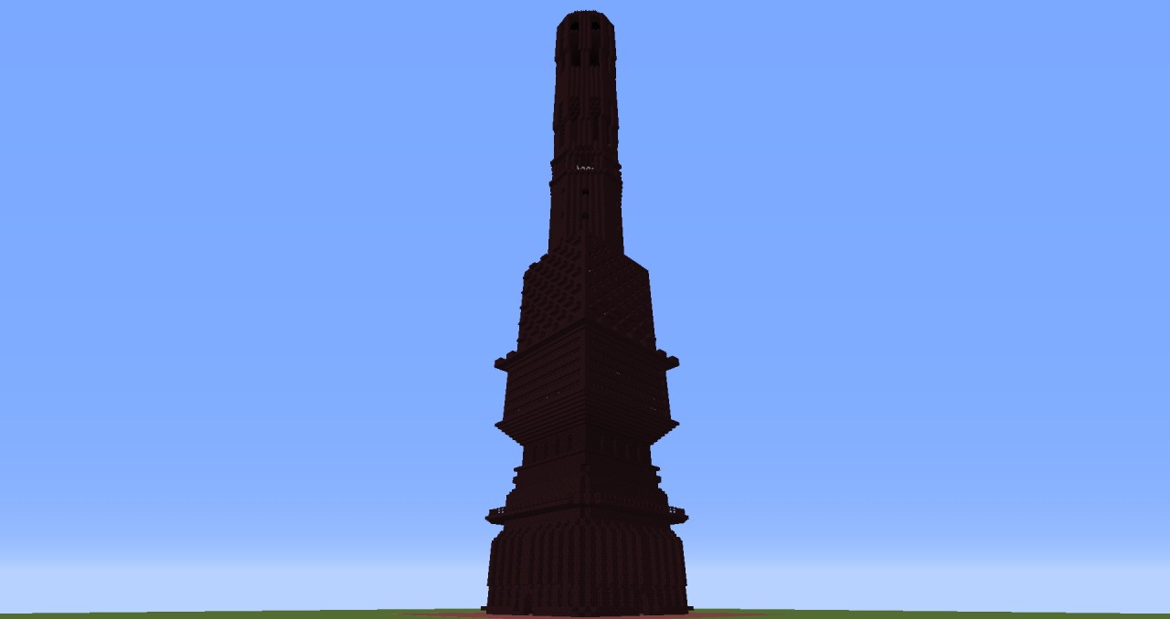 Nether Tower Minecraft Map