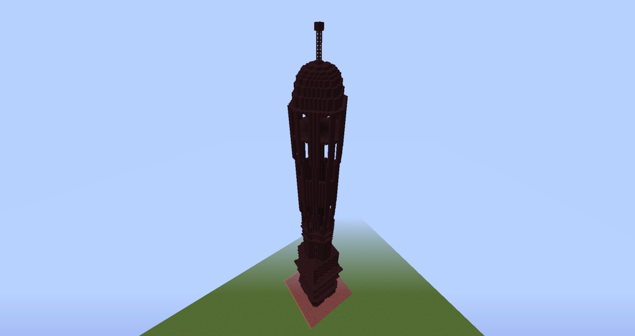 Nether Tower Minecraft Map