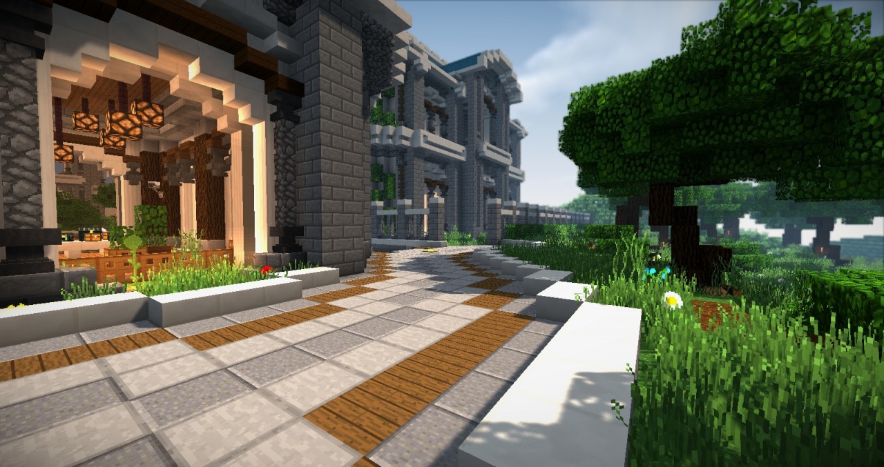 Mansion - Server Spawn Minecraft Map