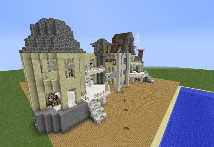 Lycan Manor: A Huge Mansion (Read description) Minecraft Map