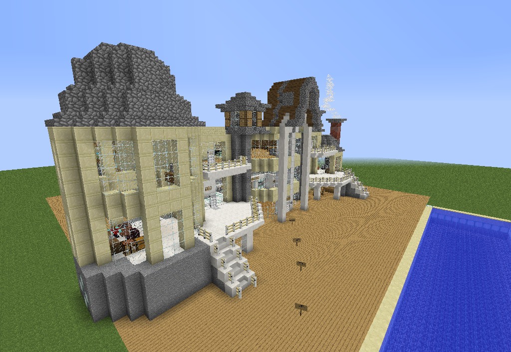 Lycan Manor: A Huge Mansion (Read description) Minecraft Map