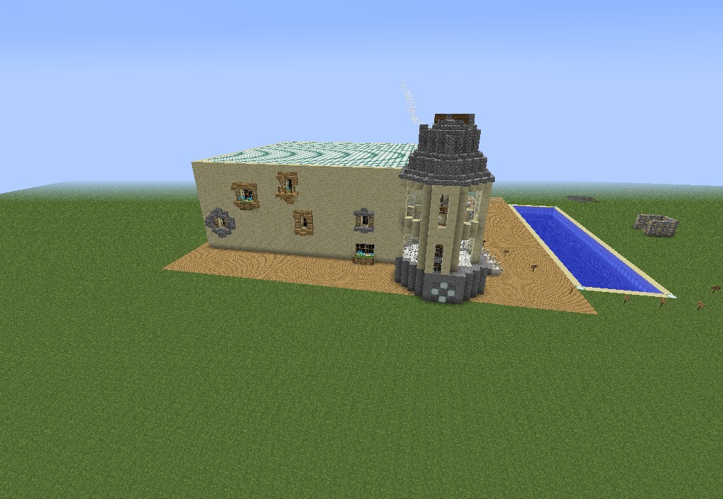 Lycan Manor: A Huge Mansion (Read description) Minecraft Map