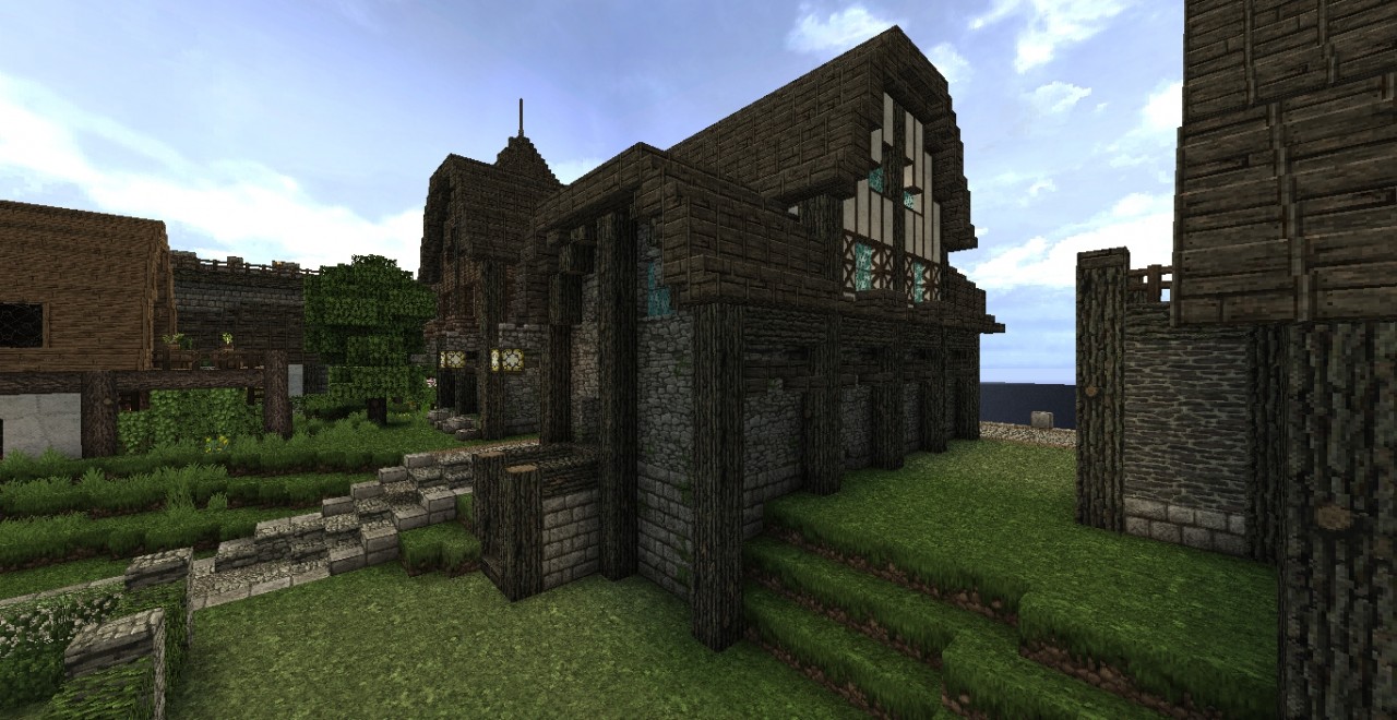 Medieval Town House Minecraft Map