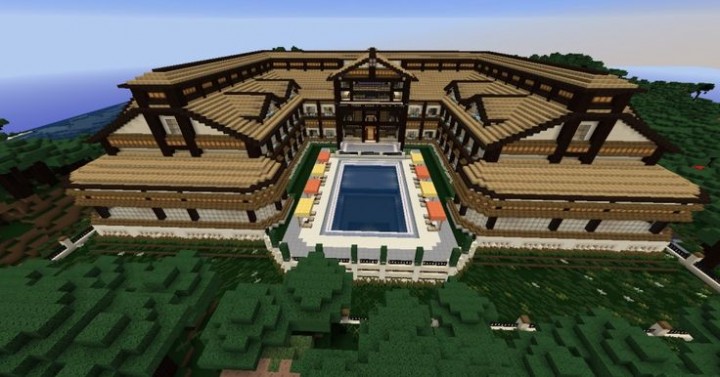 Forest Mansion Minecraft Map