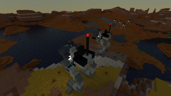 AT RT Walker STAR WARS Minecraft Map