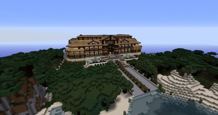 Forest Mansion Minecraft Map