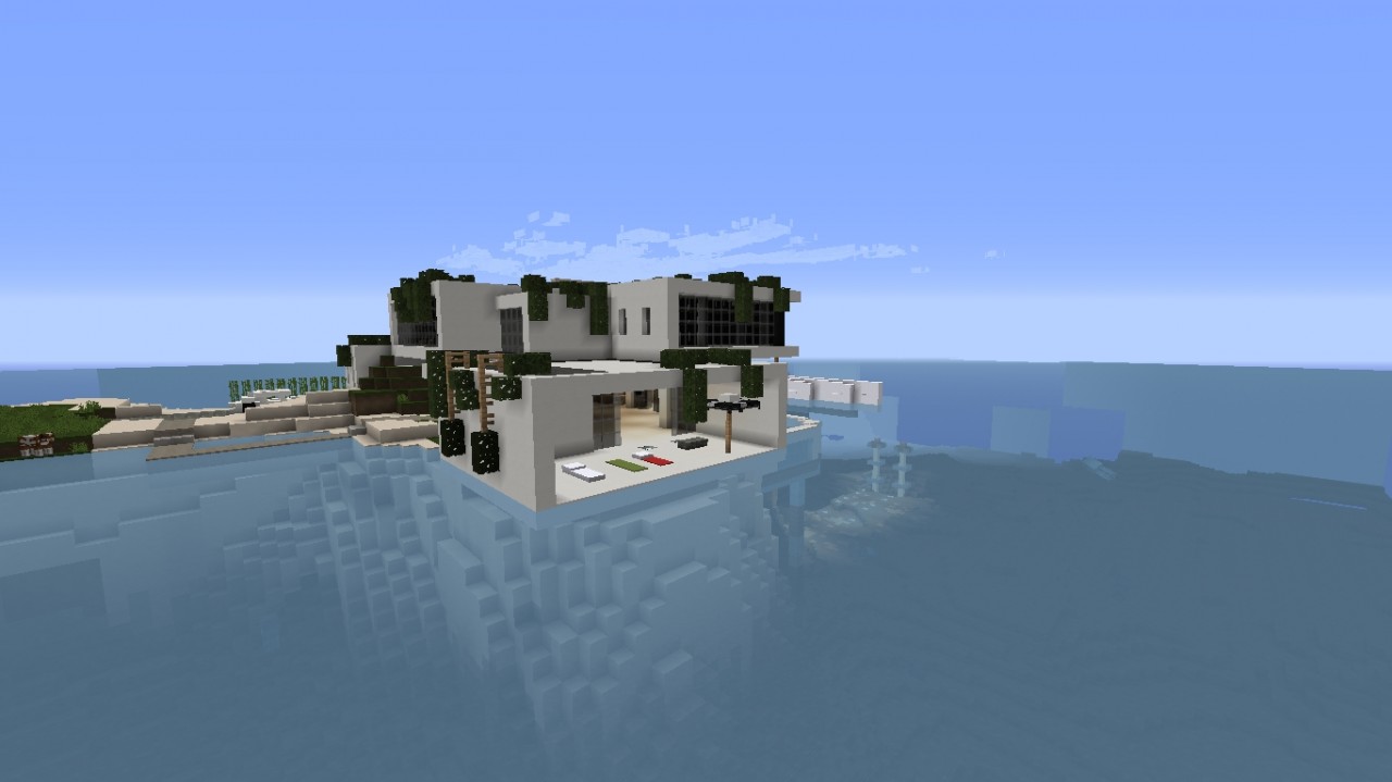 Beach House Minecraft Map