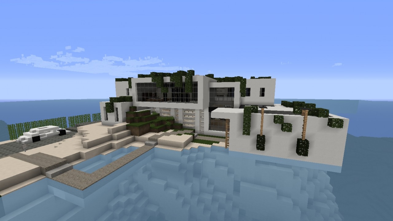 Beach House Minecraft Map