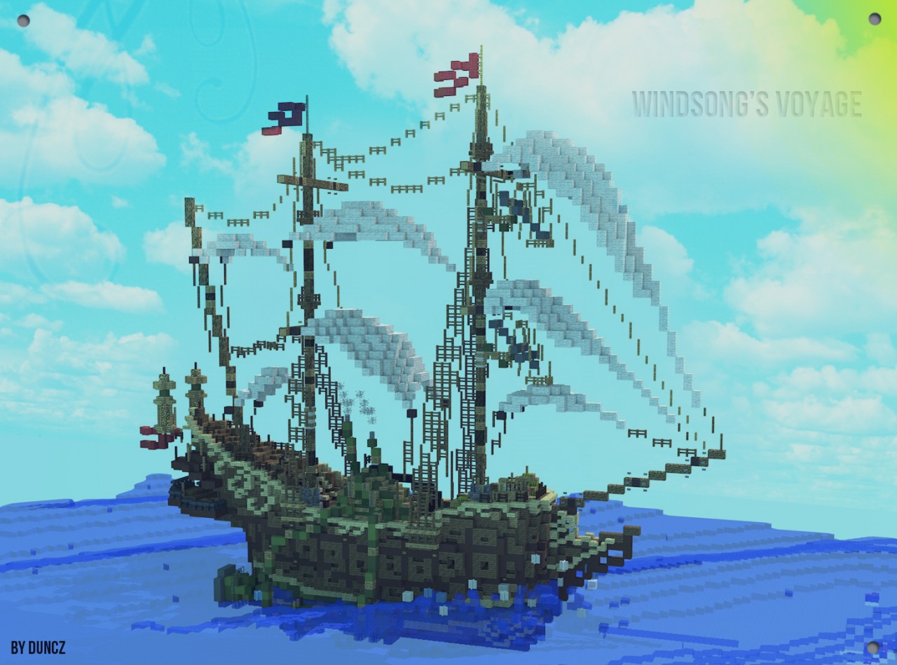 Windsong's Voyage - Boat Minecraft Map