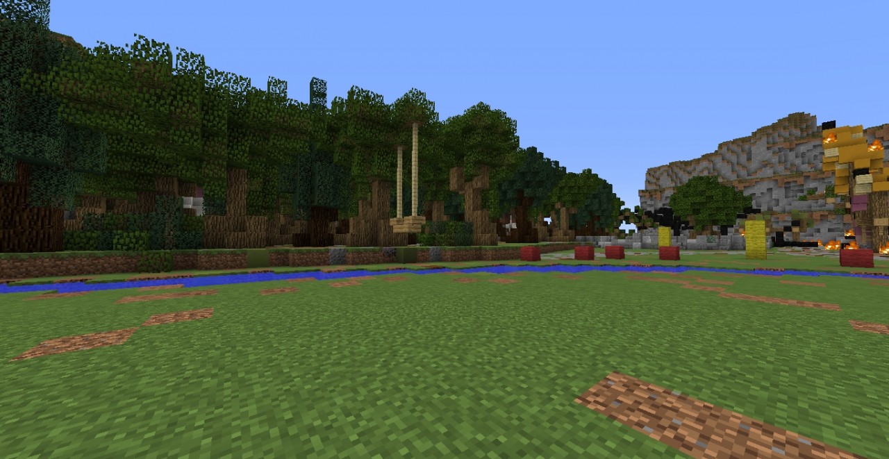 Magic / Fantasy town Minecraft Map