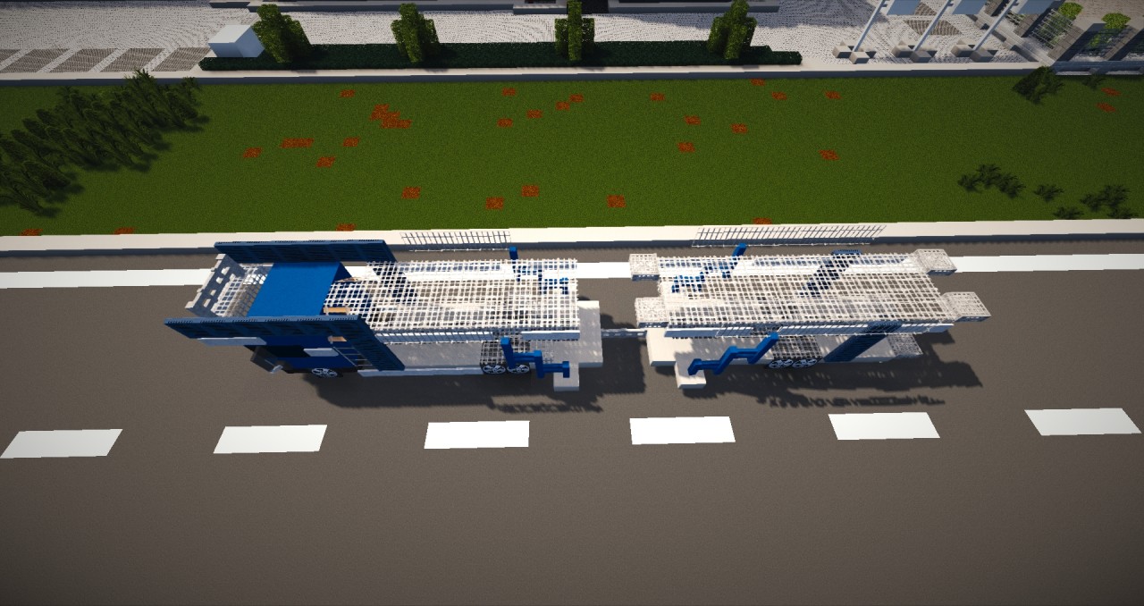 Vehicle - Car Transporter Minecraft Map