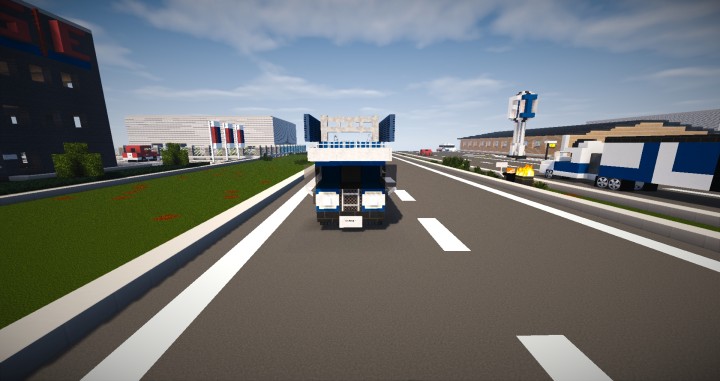 Vehicle - Car Transporter Minecraft Map