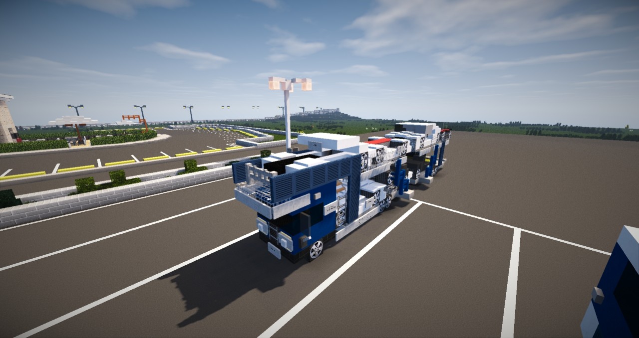 Vehicle - Car Transporter Minecraft Map