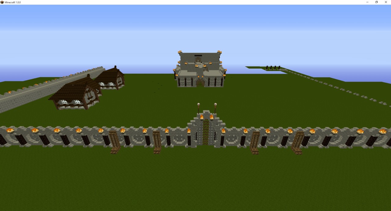 Cool Mob Siege Castle Minecraft Map