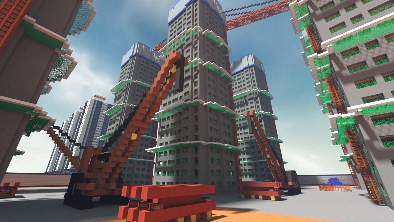 Louis Anoblir Apartment Construction Site Minecraft Map