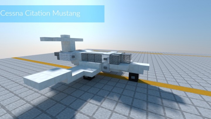 Cessna Citation Mustang | Roughly 1:1 Minecraft Map