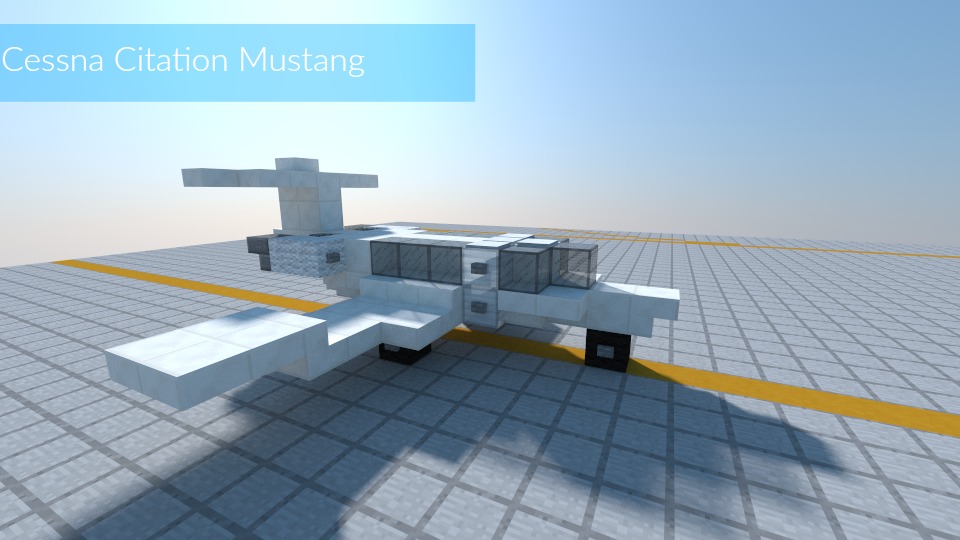 Cessna Citation Mustang | Roughly 1:1 Minecraft Map