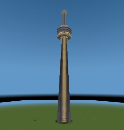 CN tower- Toronto Cannada Minecraft Map