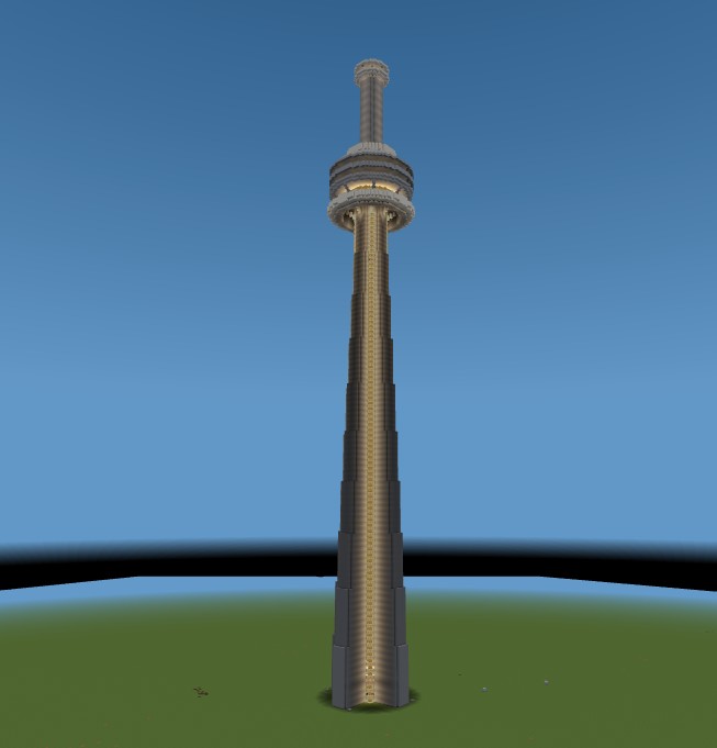 CN tower- Toronto Cannada Minecraft Map
