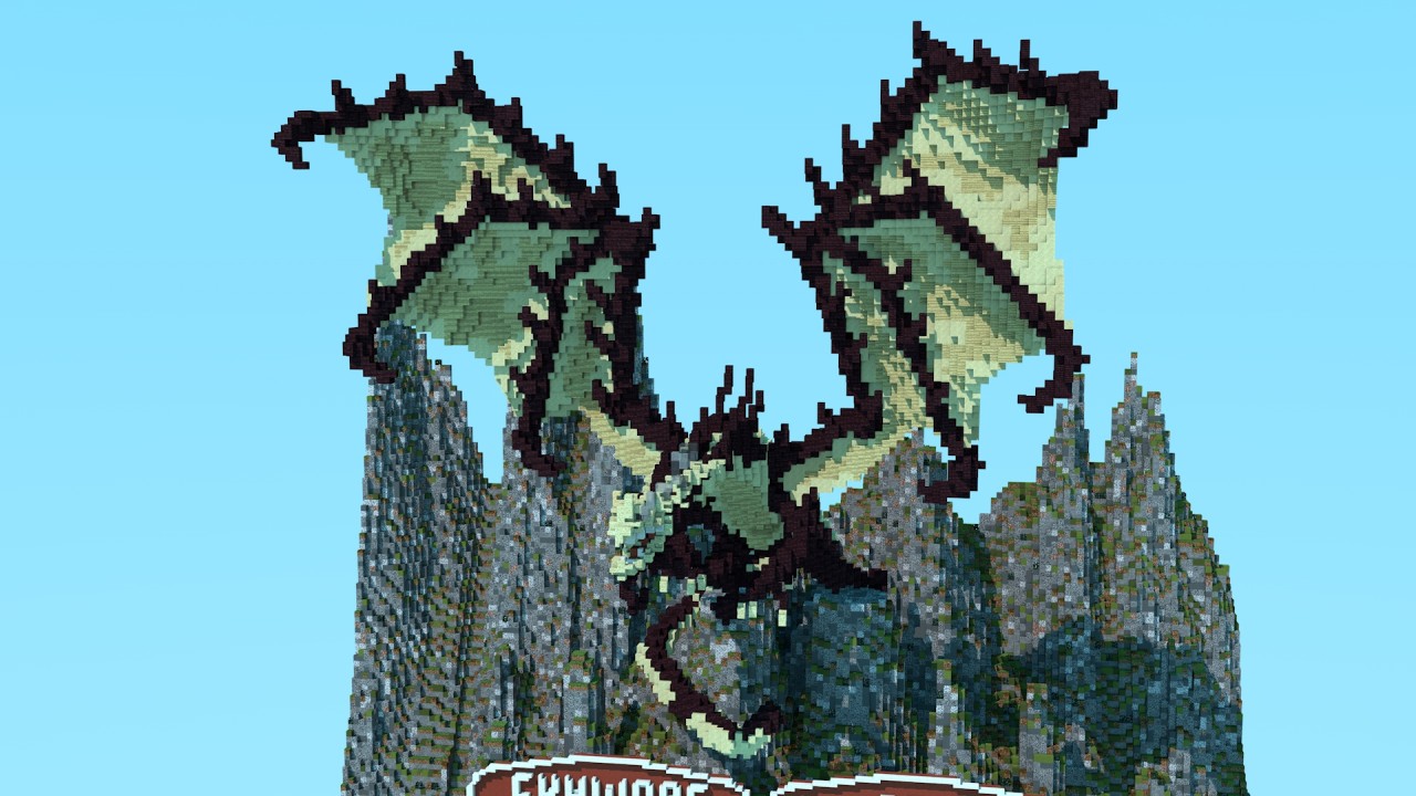 Eldrax's Attack - Dragon Minecraft Map