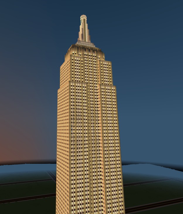 Empire state building Minecraft Map