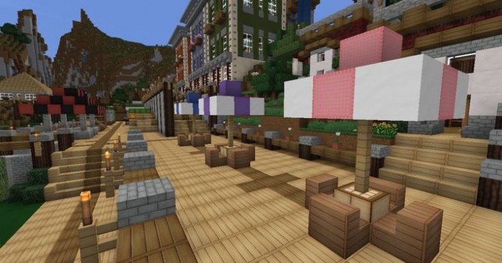 Fishing Village Minecraft Map