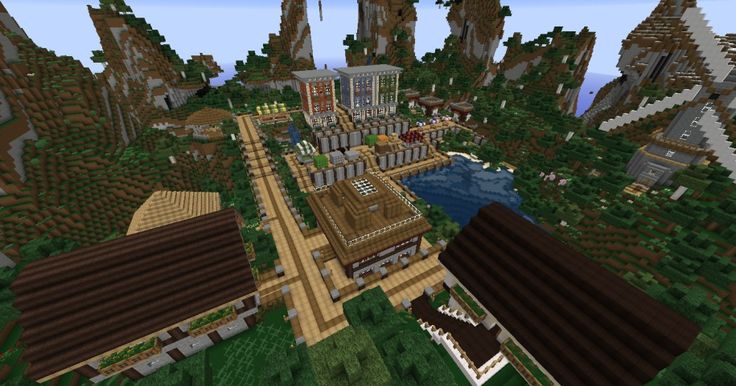 Fishing Village Minecraft Map