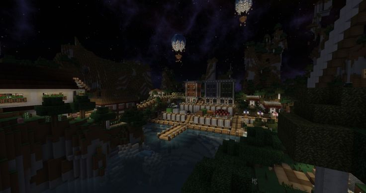 Fishing Village Minecraft Map