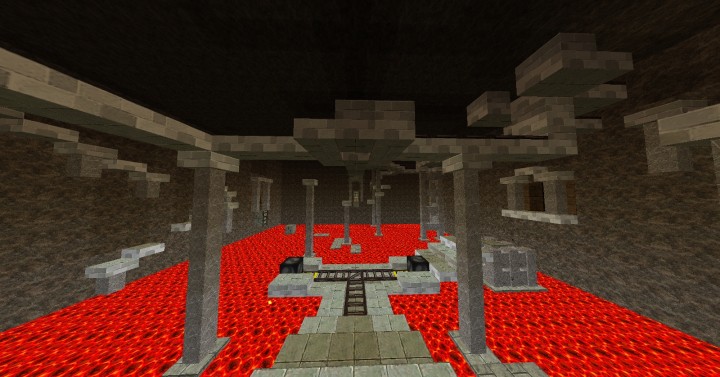 Fire Temple Minecraft Map