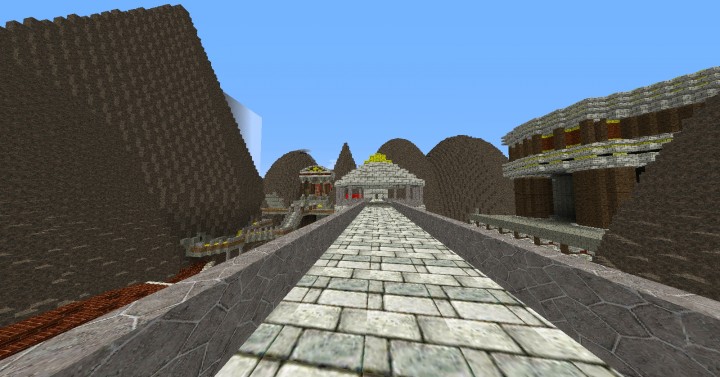 Fire Temple Minecraft Map
