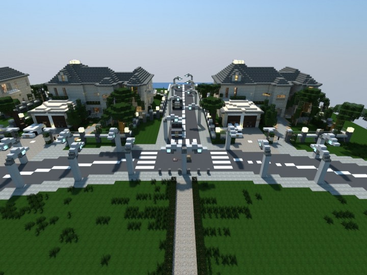 The Gated Community 2015 Minecraft Map