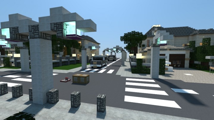 The Gated Community 2015 Minecraft Map