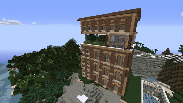 Tower Mansion Minecraft Map