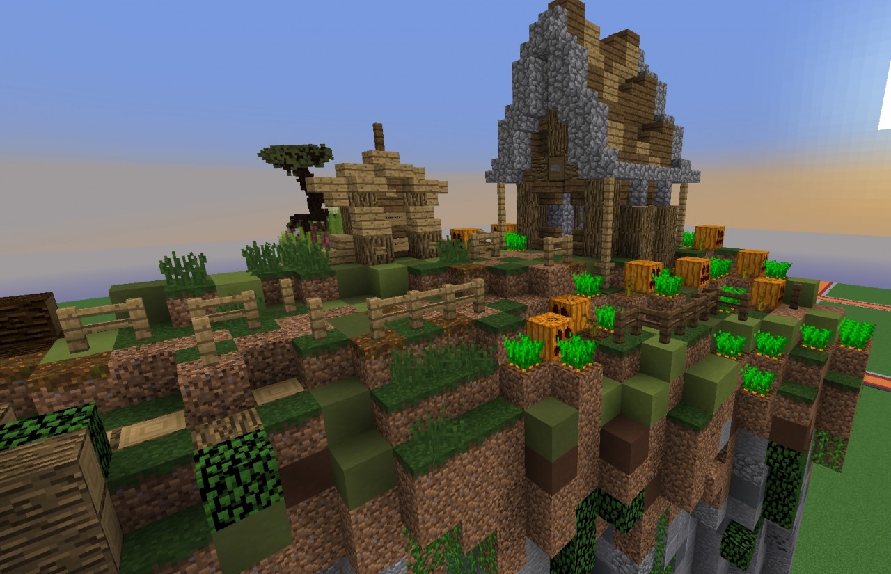 First ever plot Minecraft Map