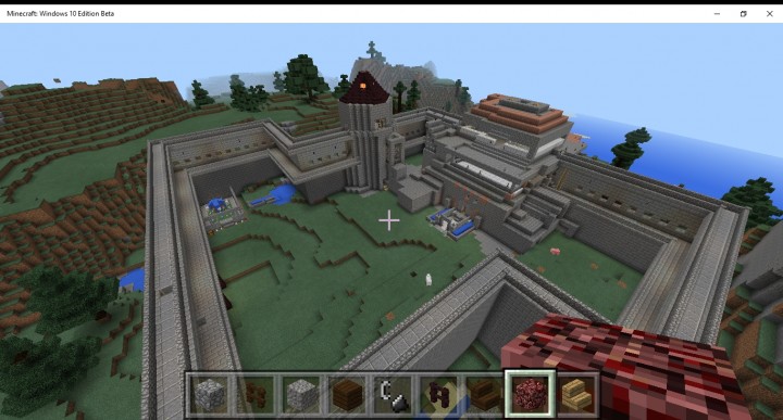Windows 10 Kingdoms role play Minecraft Map