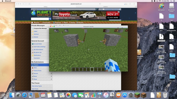 redstone party Minecraft Map