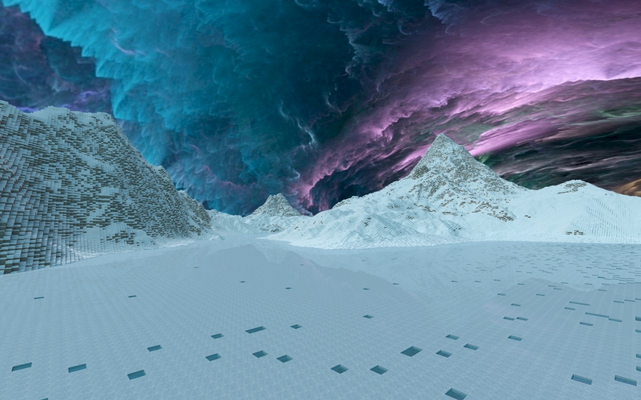 Frozen Mountains Minecraft Map